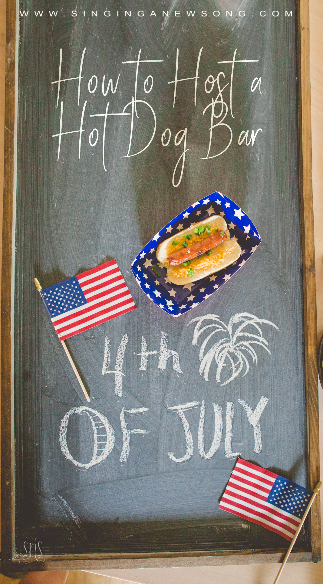 4th Of July Hot Dog Bar Recipes